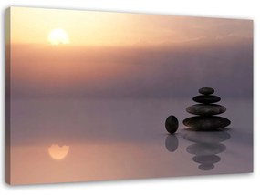 Gario Obraz na plátně Zenové kameny u moře Rozměry: 60 x 40 cm
