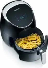 Severin FR 2445 černá / Horkovzdušná fritéza / 2000W / 5 l / 8 program