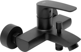 Vanová baterie SAT Project bez sprchového setu 150 mm černá matná SATBSPRO222C