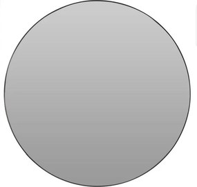 Kulaté zrcadlo v kovovém rámu, Ø 55 cm