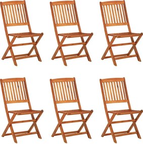 7dílný zahradní jídelní set 180x90x75 cm masivní akáciové dřevo 3086972