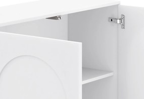 Komoda Arco 204 cm bílá