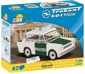 COBI 24541 Trabant 601 Policie / 1:35 / 82 kostek / od 5 let