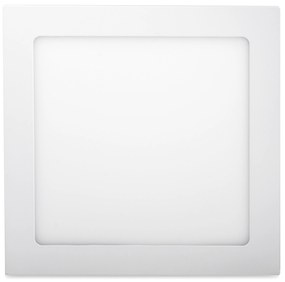 LED Solution Bílý vestavný LED panel hranatý 300 x 300mm 24W Barva světla: Denní bílá 191108