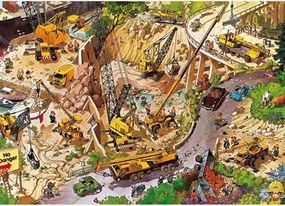 HEYE Puzzle Lamač zámků Tonio / 1000 dílků / 70 x 50 cm