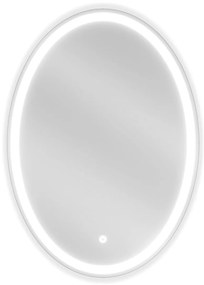 Mexen Elz, LED koupelnové zrcadlo s podsvícením 50 x 70 cm, 6000K, ochrana proti zamlžování, 9802-050-070-611-00