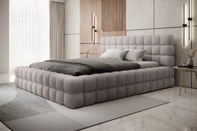 Eltap Čalouněná postel Dizzle Materiál a barva potahu: Amore 18 - béžová, Rozměry (cm): 180x200