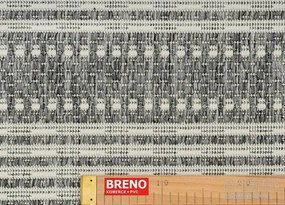 Breno Kusový koberec CASA 601 silver, 80x150 cm, Šedá/Stříbrná