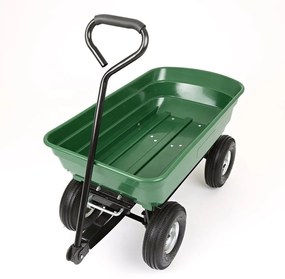 Multifunkční záhradní vozík zelený