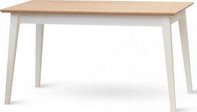 Stima Stůl Y25 variant | Délka stolu: 120,Šíře stolu: 80,Odstín: dub hickory-bílá