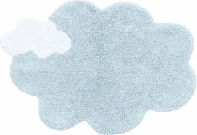 Lorena Canals - Bavlněný koberec modrý - Mini Dream 70 x 100 cm