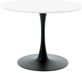 Designový jídelní stůl Valenzuela 100 cm bílý