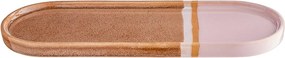 MEDLEY Podnos 30 x 11 cm - hnědá/růžová