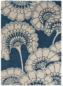 Vlněný kusový koberec Japanese Floral Oyster 39701 Brink & Campman Varianta: 170x240
