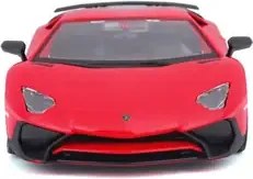 Bburago Plus Lamborghini Aventador LP 750-4 SV Red / měřítko 1:24