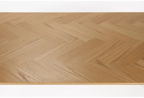 Jídelní stůl v dekoru dubu 90x180 cm Fabio – White Label