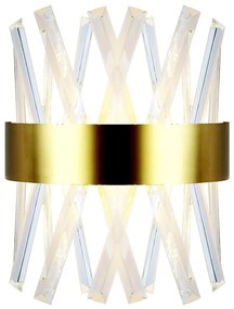 Eurolamp | Nástěnné svítidlo 4XG9/4W/230V zlatá | EU0049