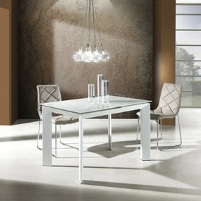 Rozkládací jídelní stůl BLADE 120-170cm WHITE TOMASUCCI