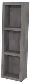 Mereo Aira, koupelnová skříňka 20 cm, horní, policová, Multidecor, Beton tmavě šedý CN796SBET2