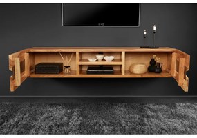 Massive home | Závěsný televizní stolek Amazonas 160cm masiv akácie