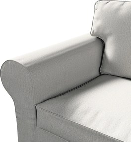 Potah na pohovku IKEA  Ektorp 3-místná, rozkládací STARÝ MODEL PIXBO barva šedá látka pletený vzor