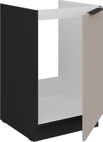 ARIA cb | dolní skříňka 50 ZL 1F dřezová | 50 cm | ANTI FINGERPRINT povrch | černá/béžová