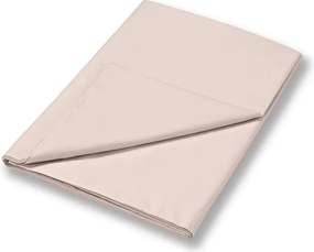 Béžové prostěradlo z bavlněného saténu 180x260 cm Cotton Sateen – Bianca