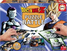 EDUCA Puzzle bitva Dragon Ball Z / 12x42 dílků