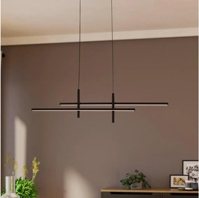 Eglo 901885 - LED Lustr na lanku TREPILIANO LED/20W/230V černá