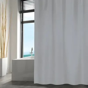 MSV sprchový závěs šedý / 240 x 200 cm / polyester