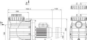 Badu Bazénové čerpadlo Axel 6 – 6 m³/h, 230 V