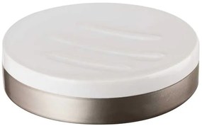 BISK Erga Silk, držák mýdla na postavení, hedvábná-bílá, ERG-06316