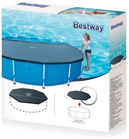 BESTWAY 58036 Krycí plachta na bazén s konstrukcí 3,05 m