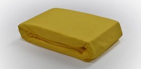 Stanex Froté napínací prostěradlo žluté ROZMĚR: (š/d/h) 60 x 120 x 20 cm