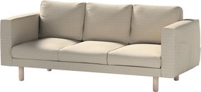 Potah na pohovku IKEA Norsborg 3-místná barva béžová látka pletený vzor