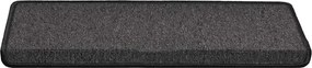 Schodové rohože 30 ks 65 x 21 x 4 cm antracitové s obdélníkovým okrajem 3365765