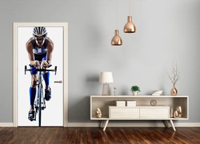 Fototapeta samolepící na dveře sport cyklista 95x205 cm
