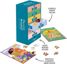 JUMBO Puzzle Pieceful mind: Věnuj si chvilku / 6x54 dílků / od 14 let