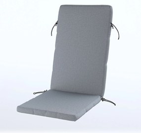 Potah na polštář na židli 116x45 (BONDHOLMEN, SOLLERÖN, NÄMMARÖ, SEGRON) barva černá látka venkovní, pletený vzor