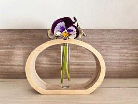 Dřevomuška Váza dekorativní Ovál