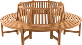 Lavice kolem stromu Novum kulatý 250 cm – teaková