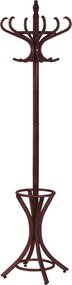 Dřevěný věšák na oblečení W30 – wenge