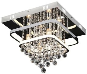 Rabalux LED přisazený lustr Pallas 1x36W+4x40W | 4xE14 | 2430lm | 4000K - 3 fázové stmívání