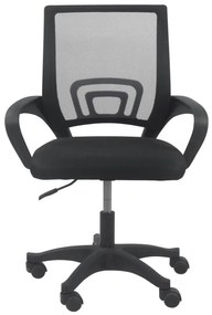Otočná židle MORIS - černá