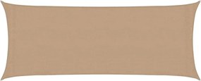 Stínící plachta 160 g/m² taupe 2 x 5 m HDPE 311396