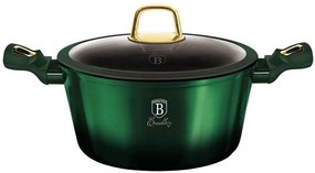 Berlingerhaus berlingerhaus kastrol s poklicí a titanovým povrchem 24 cm emerald collection bh-6058