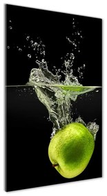 Wallmuralia Vertikální Foto obraz fotografie na skle Zelená jablka 50x100