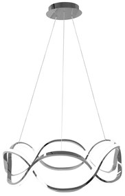 Toolight - LED závěsné svítidlo APP801-CP + dálkové ovládání, chromová, OSW-04024