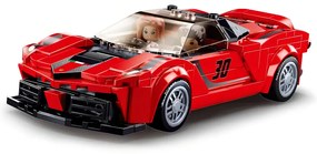 Sluban Modely M38-B0955 Červený italský sporťák