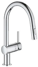 Grohe Minta - Dřezová baterie s výsuvnou sprškou, chrom 32321002